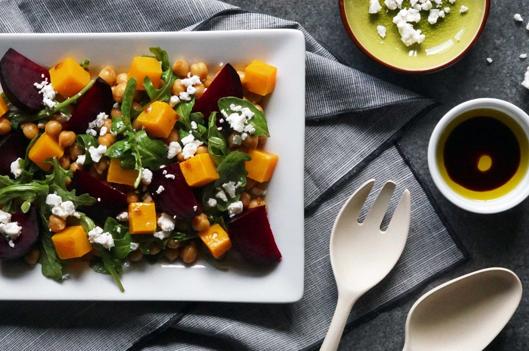 Roast Beetroot & Pumpkin Salad – Tony Ferguson Weight Loss