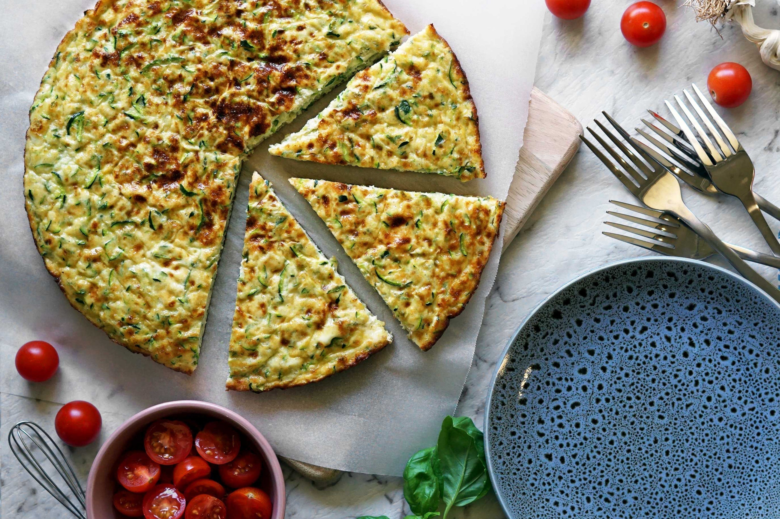 Zucchini & Ricotta Frittata – Tony Ferguson Weight Loss