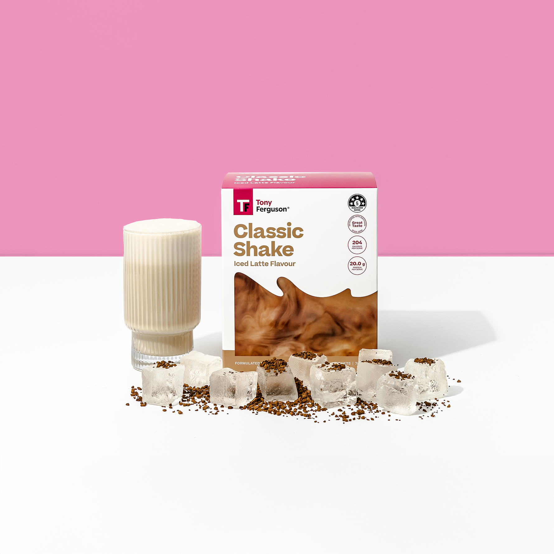 Iced Latte Classic Shake 14pk – Tony Ferguson Weight Loss