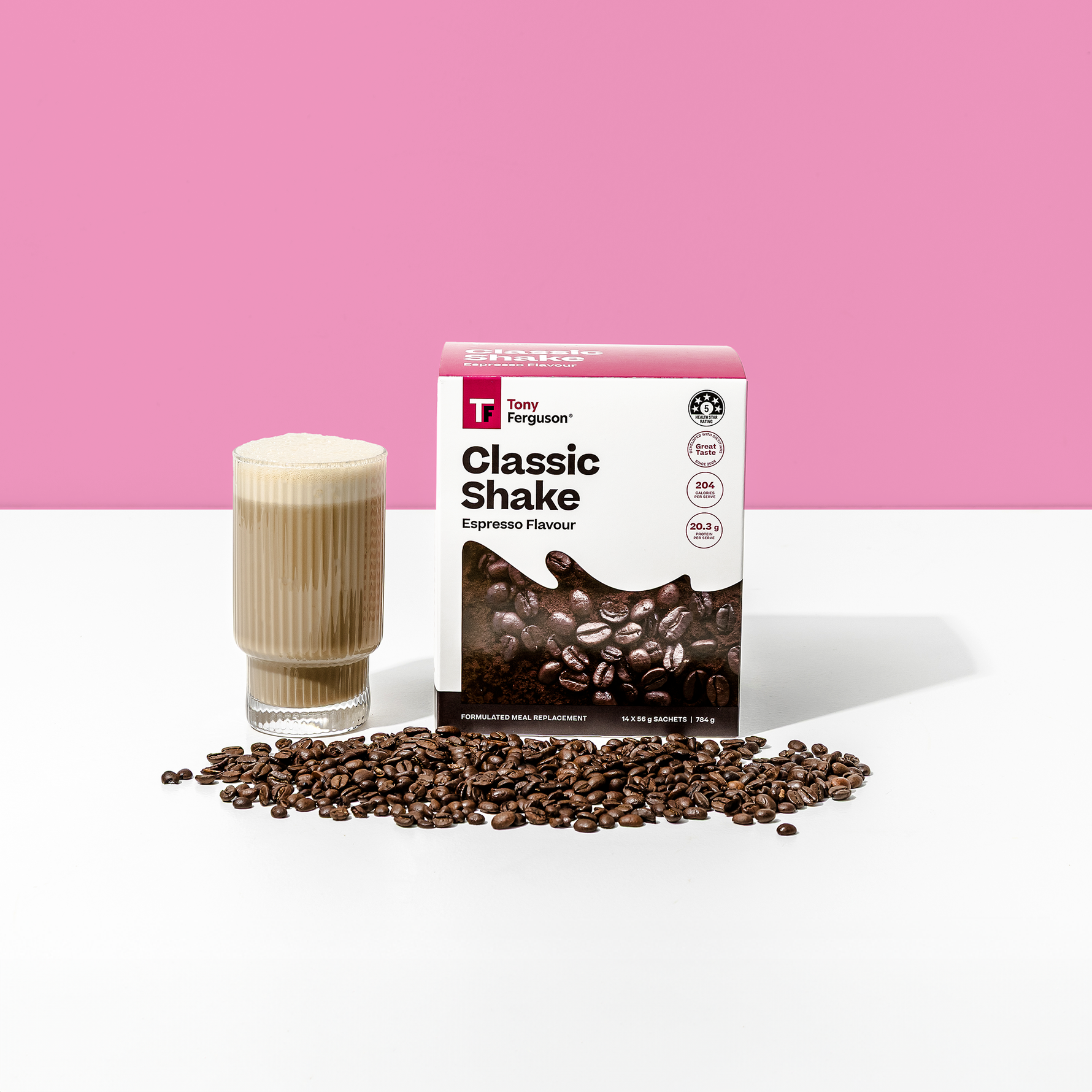 Espresso Classic Shake 14pk – Tony Ferguson Weight Loss