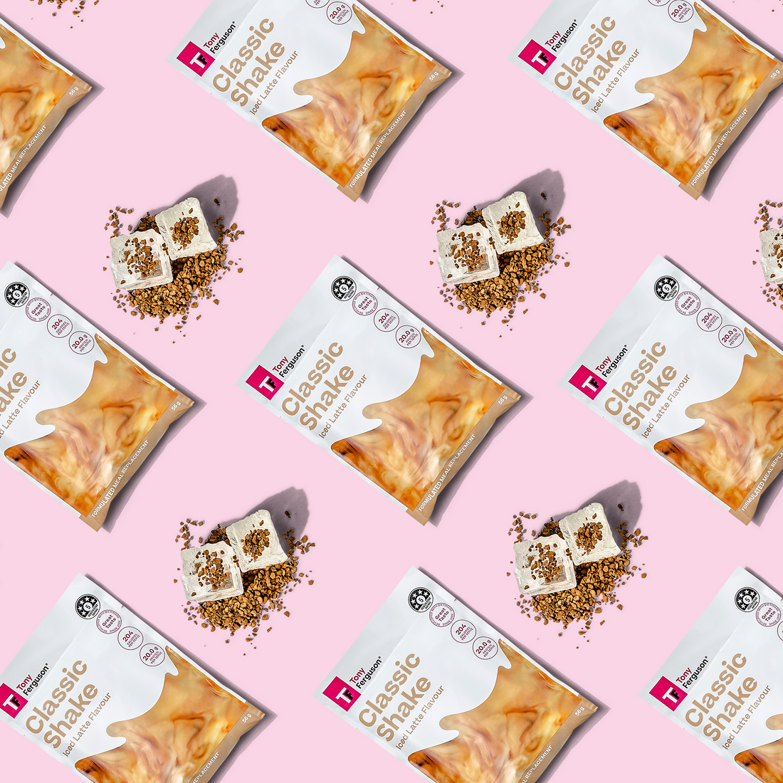 Iced Latte Classic Shake Single Sachet – Tony Ferguson Weight Loss