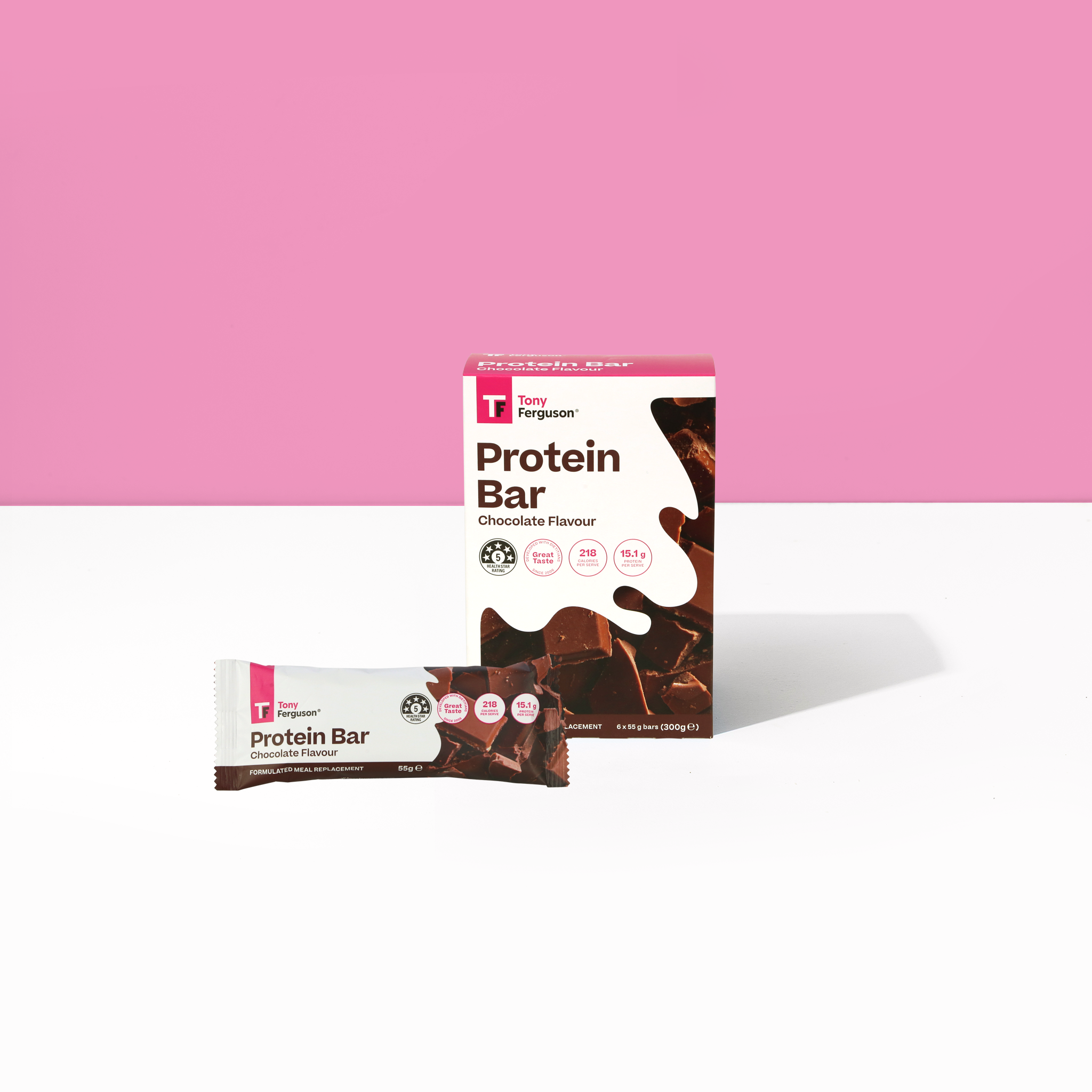 Chocolate Protein Bar 6pk – Tony Ferguson Weight Loss