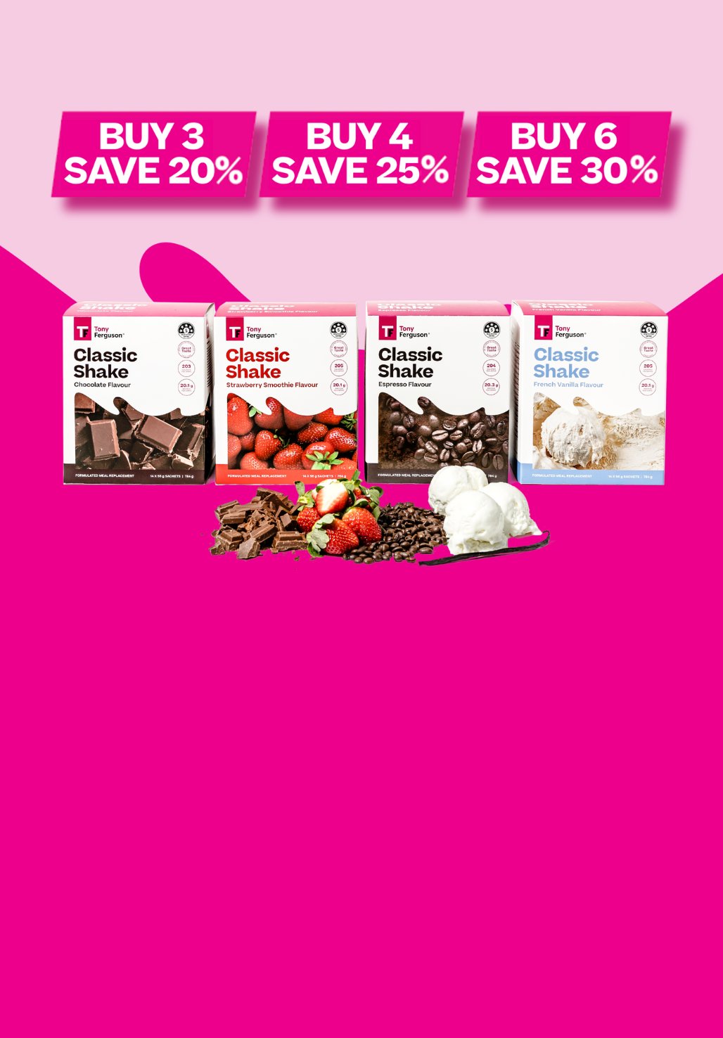 Best Meal Replacement Shakes in Australia | Weight Loss Shakes – Tony ...